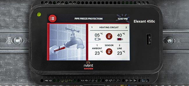 introducing the nvent raychem elexant 450c the advanced touchscreen pipe freeze protection ...